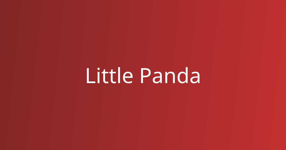 Best Chinese in Aurora, CO | Little Panda | Menu